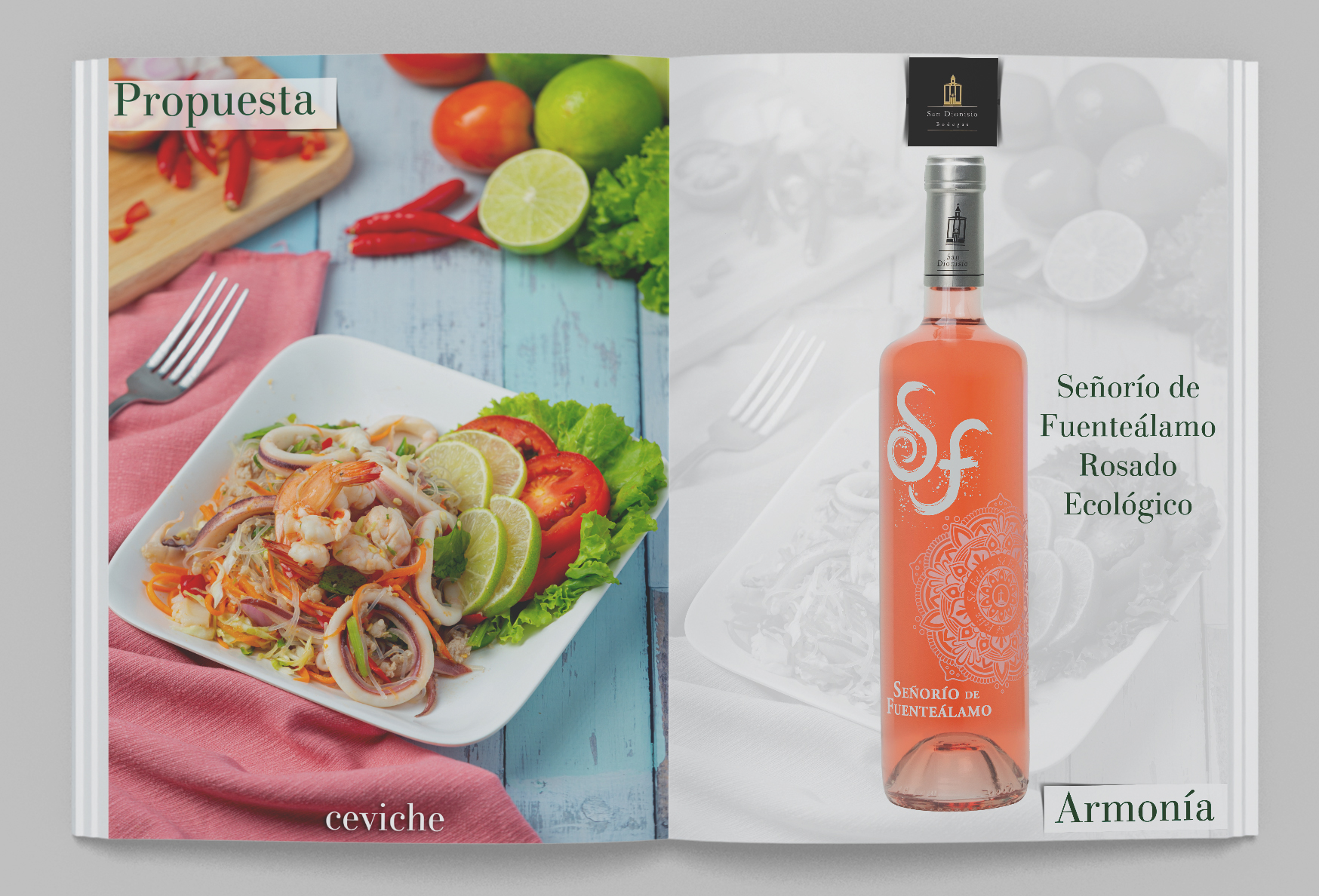 Receta de Ceviche de pescado blanco para maridar con SF Rosado ...